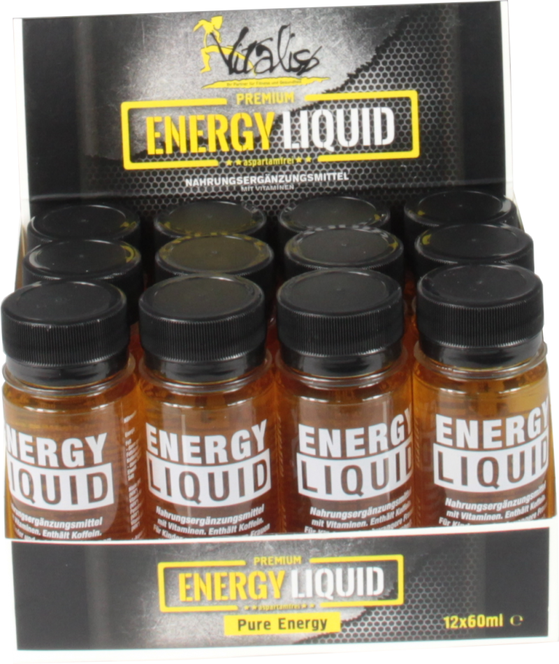 Energy Liquid Shots - Vitalis Fitness Center Energy Liquid Shot